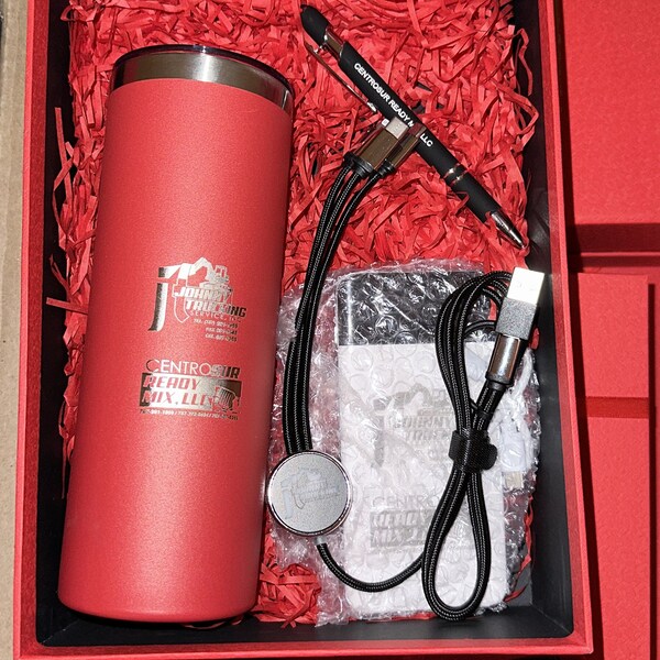 Personalized Corporate Logo Gift Box, Custom Company Client Gift Box ...