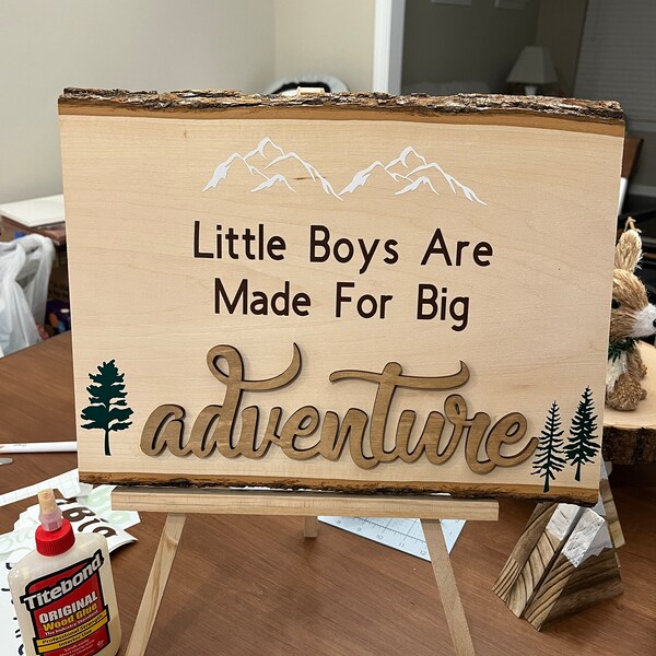 Adventure Wording Sign- Adventure Cut Out Wording - Etsy