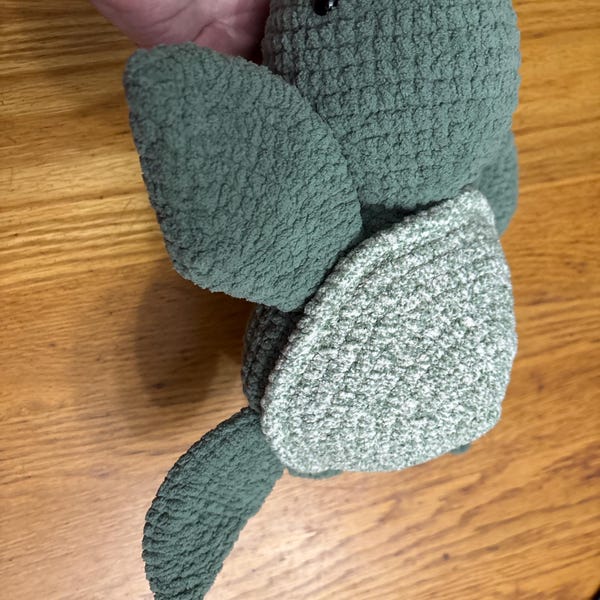 LARGE Crochet Turtle Pattern, Cute Toy, Crochet Turtle, Handmade Gift ...