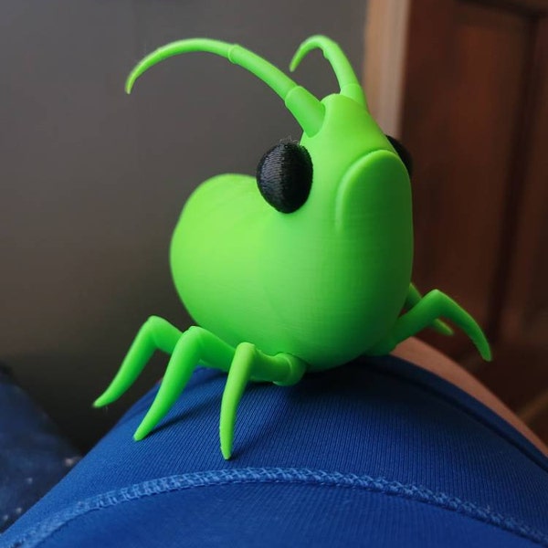 Grounded Aphid: Highly Detailed 3D Printed Bug Figurine - Etsy