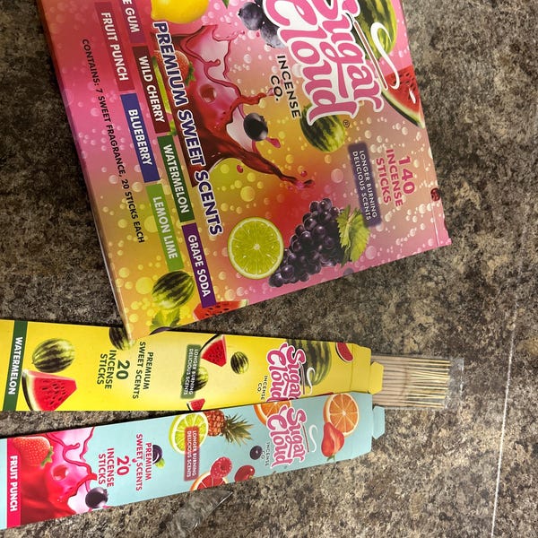 FRUT Tropical Incense Sticks | 7 Mouthwatering Fruit Scents for ...