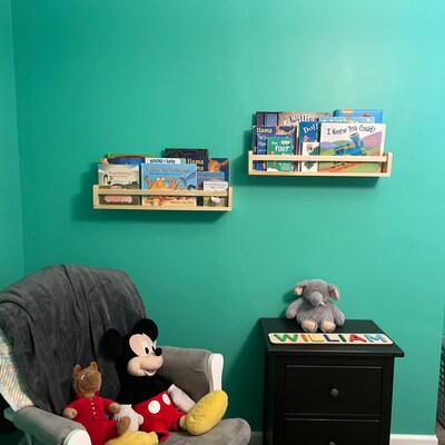 60x9 Floating Shelves for Wall Storage Wall - Etsy