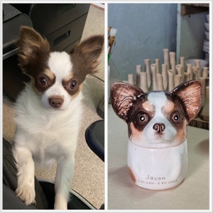 Orange Fox Jar Fox Pottery Container Handmade Sugar Bowl - Etsy