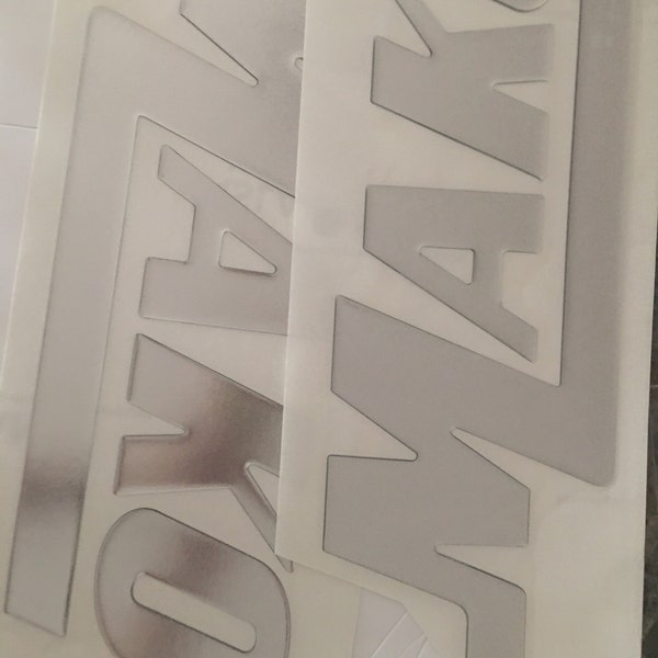 Mako Boat Emblem 28" Domed Decals Stickers (set) - Etsy