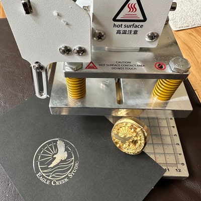 Custom Ice Stamp, Made in USA, Stamp Logo Ice, Ice Branding, Ice Brand ...