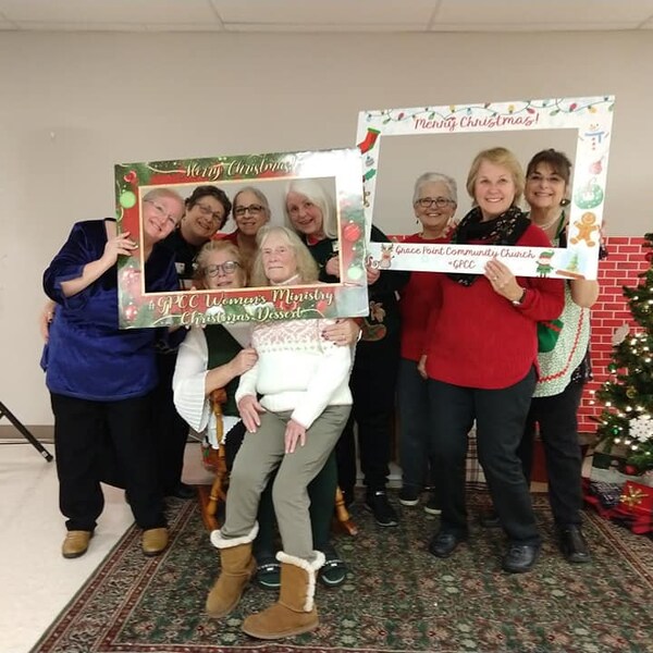 Christmas Photo Booth Frame - Holiday Party Photo Booth Prop ...