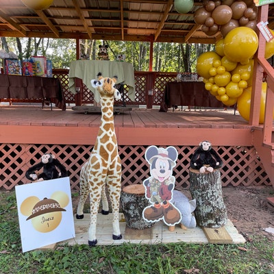 MOUSE Character Inspired Personalized Birthday Party Backdrop Birthday ...