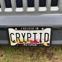 My Other Ride is a Broom Witch License Plate Frame Goth Car Accessories ...