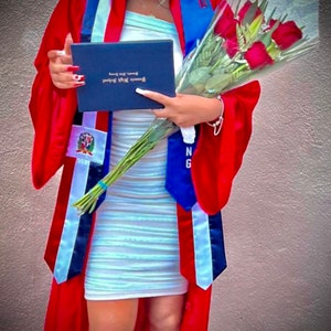 Colombia Flag Graduation Sash/stole International Study Abroad - Etsy