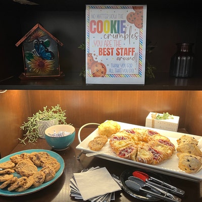 Cookies Teacher Appreciation Table Sign,no Matter How the Cookie ...