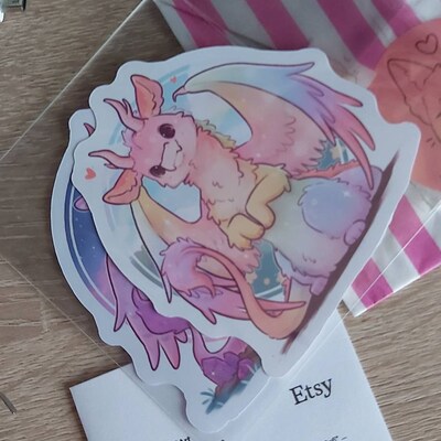 Cute Mythical Creatures Pt 3 Stickers or Prints - Etsy
