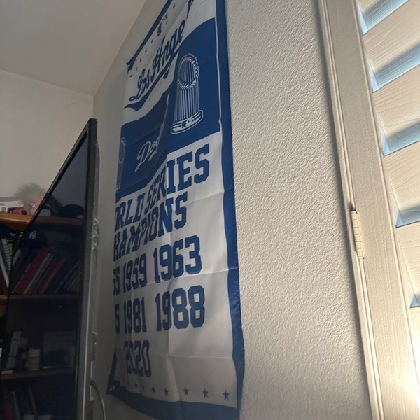 Los Angeles Dodgers World Series Championship Flag - Etsy