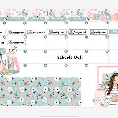 Tasks & Checklists Widget Overlays Inserts for Widget Shapes Goodnotes ...