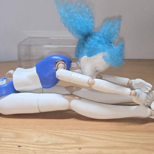 BJD Mechanical Kit - Digital STL - Ball Joint Doll Base for 3D Printing ...