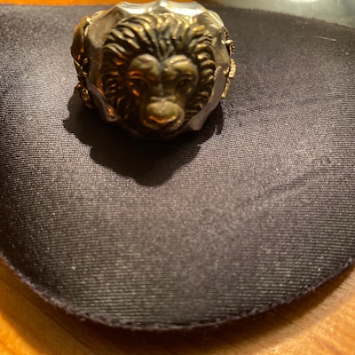 Rasta Lion of Judah Ring for Unisex Made of Sterling Silver 925 Reggae ...