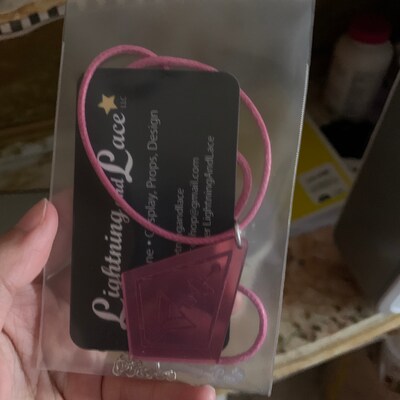 First Ones luvd Emblem Laser Cut Acrylic Necklace Inspired by Entrapda ...