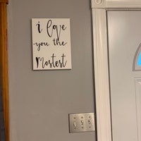 I Love You the Mostest, I Love You Mostest, Romantic Christmas Gift ...