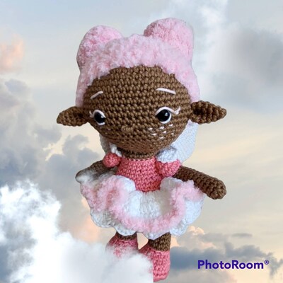 Amigurumi Crochet Pattern : Rastafairy Doll in English and - Etsy