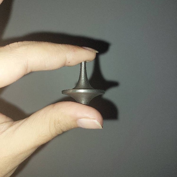 Cast Iron Spinning Top / Fidget / Inception Totem - Etsy