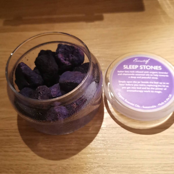 Sleep Stones for Kids With Magic Moon Bedtime Story - Lavender ...