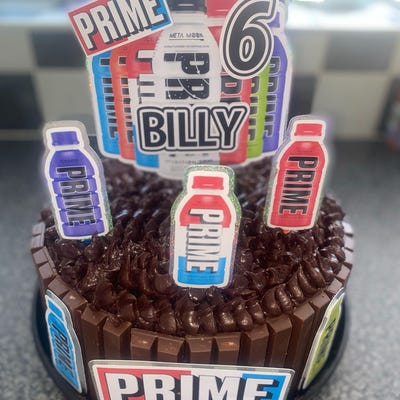 Prime Cake Topper Collection, Prime Cake, Prime Cake Topper - Etsy