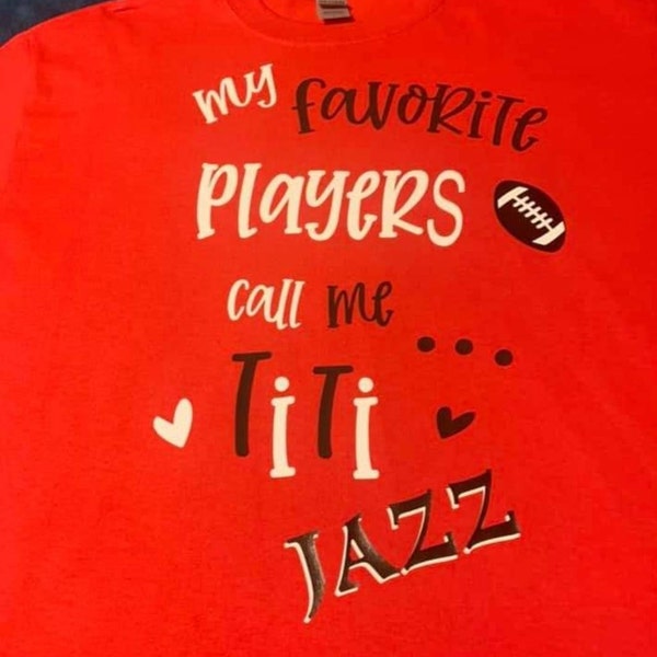 Football Titi Svg, Cute Gift for Titi Svg, My Favorite Player Calls Me ...