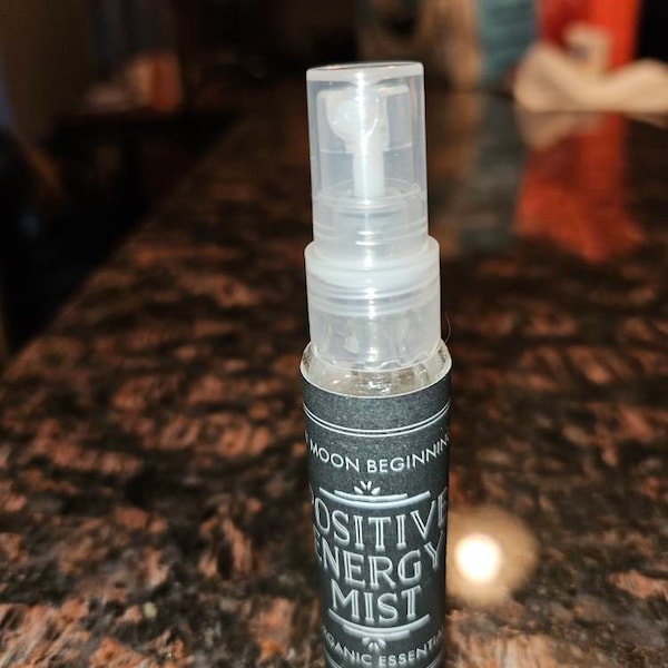 Positive Energy Mist - Organic Essential Oils - Positive Energy Spray ...