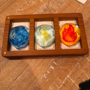 Eevee Evolution Stone Set Pokemon - Etsy