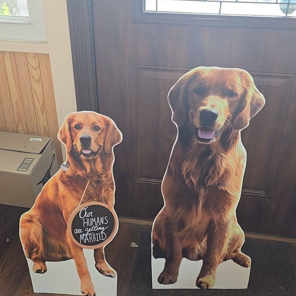 Custom Dog Cutouts, Cardboard Cutout Dog, Pet Dog Life Size Cutouts ...