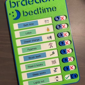 Sliding Chart, Routine Chart, Daily Checklist, Kids Daily Tasks, Daily ...