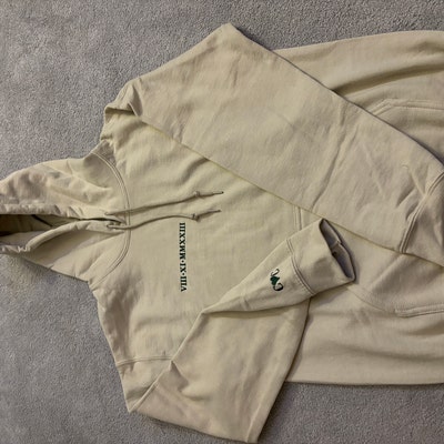 Personalised Embroidered Infinity Symbol Initial Sweatshirt or Hoodie ...