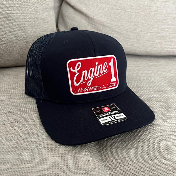 The Classic Fire Department Hat - Etsy