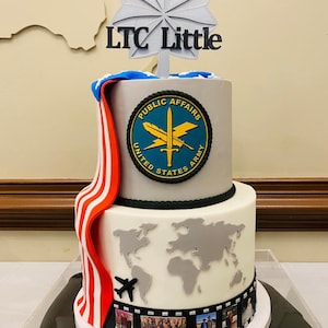 Air Force Insignia Custom Military Cake Topper - Etsy
