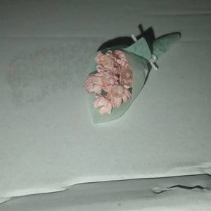 Pink Flower Dollhouse Rug - Etsy