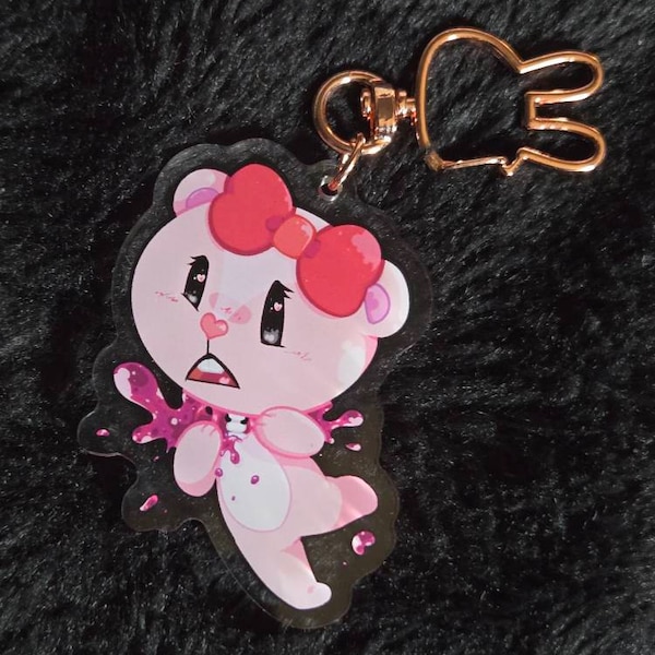 Happy Tree Friends Acrylic Keychains // Hang in There! - Etsy
