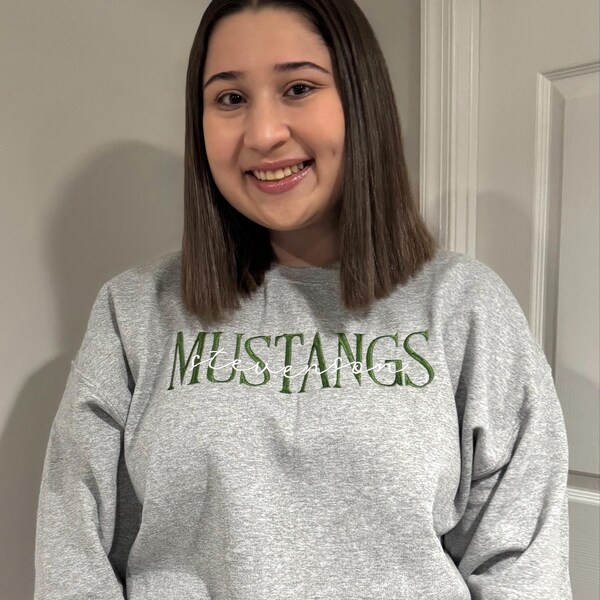 Embroidered Chinoiserie Football Team Name Custom Personalized ...