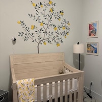 Peel and Stick Red Apple Tree Wall Decal Tree Wall Art Apple Wall ...