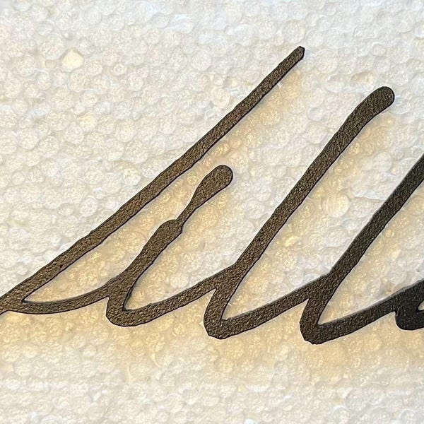 Custom Metal Villa Name Sign, Personalized Casa Name Sign, Unique ...