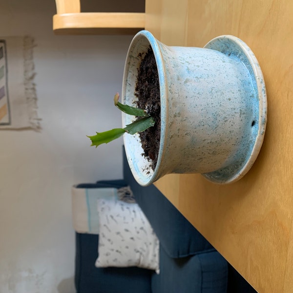 Rustic Matte One Piece Wheel Thrown Stoneware Planter - Etsy