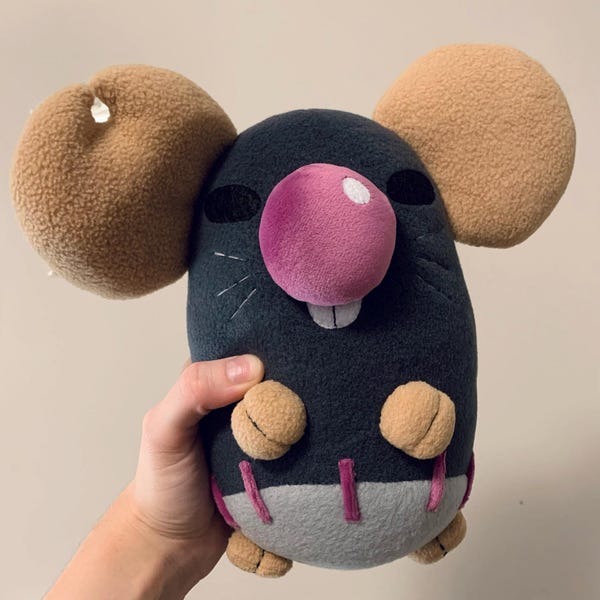 Paintbrush Plushie Inanimate Insanity Inspired, the Hothead, Handmade ...