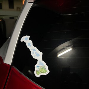 Richmond Virginia State Sticker RVA Sticker Virginia Love Home State ...