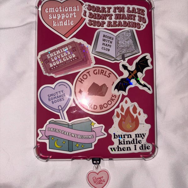 Pink Glitter Kindle Paperwhite Case, Transparent Pink Glitter Case ...