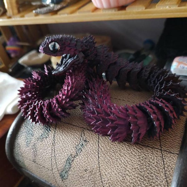 3D Printed Flappy Jacks Articulating Stingray Fidget Toy - Desk Decor ...