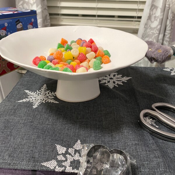 Ceramic Dinnerware Set for 2, Main Course Plates, White Modern Ceramic ...