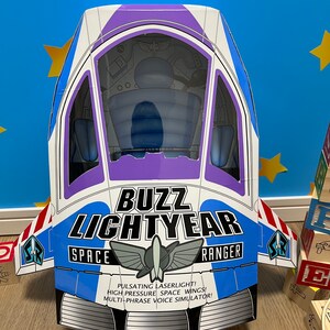 Digital Files Buzz Lightyear accurate Box - Etsy