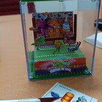 Diddy Kong Racing DIY Papercraft Cube Diorama Template N64 DKR - Etsy ...