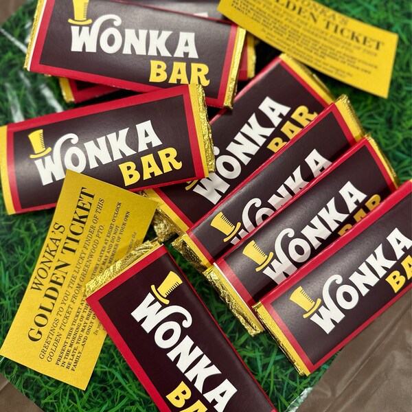 Editable Golden Ticket Printable Template Willy Wonka Party Supplies ...