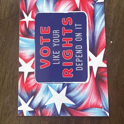 Vote Postcards Your Voice Your Vote Election Postcards Voter Postcards ...