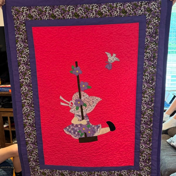 Zamora Digital Quilt Pattern 3 Yard Wall Hanging Quilted Lap Throw ...