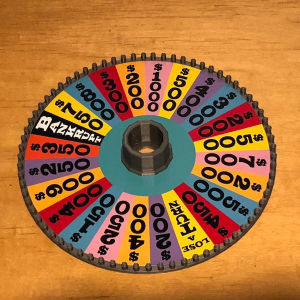 80s 90s Era Wheel of Fortune Board Game Wheel Spinner - Www.facebook ...